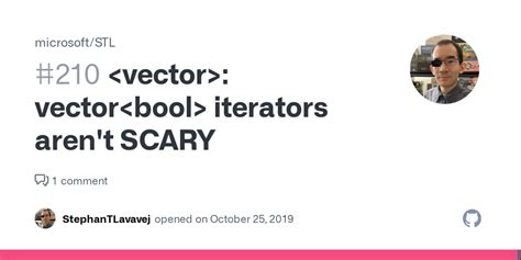 Vector Iterators Aren T SCARY Issue 210 Microsoft STL GitHub