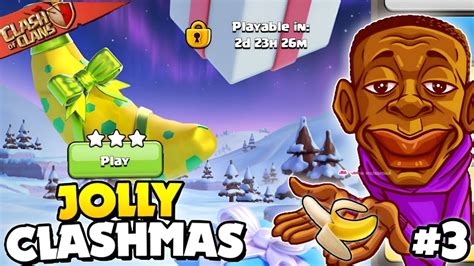 How To Easily 3 Star The Jolly Clashmas Challenge 3 Banana Challenge