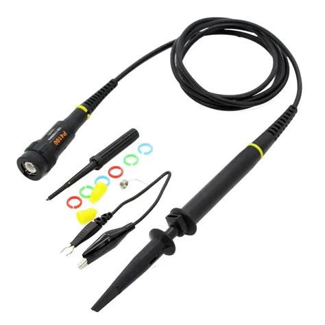 P4100 고전압 오실로스코프 프로브 2kv 1001 100mhz 악어 클립 테스트 프로브probe Testprobe