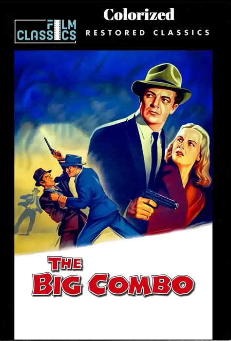 The Big Combo Colorized Version Cornel Wilde DVD Film Classics