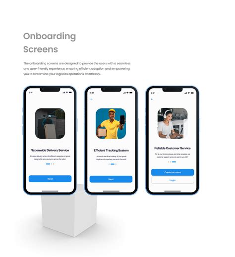 Logistics Mobile App On Behance