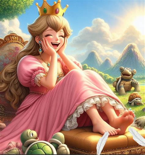 Princess Peach Tickled By Tool04 On Deviantart