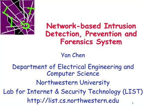 Ppt Advanced Network Intrusion Detection And Prevention System
