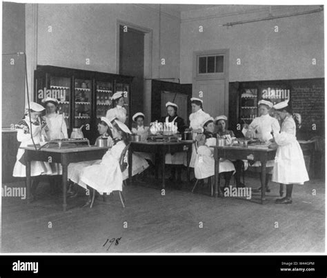 Classroom Scene In Washington Dc Elementary School Cooking Class