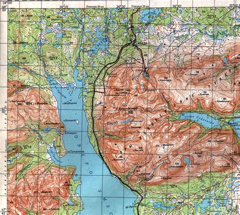 Хибины на карте россии контурная карта 97 фото