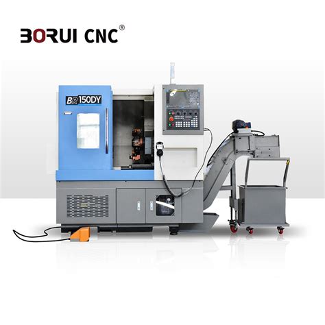 Metal Turning And Milling Cnc Machine Br 150dy China Cnc Lathe Slant Bed Cnc Lathe Machine For