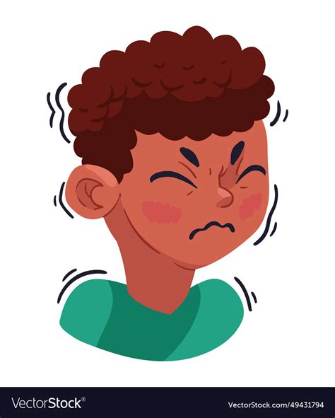 Tourette Syndrome Design Royalty Free Vector Image