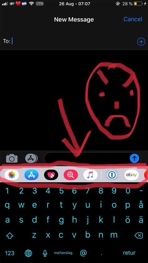 Question Tweak To Remove The Annoying Bar In Messages Rjailbreak