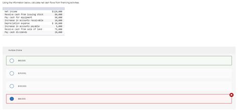 Solved Using The Information Below Calculate Net Cash Flows Chegg Com