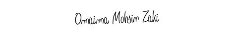 81 Omaima Mohsin Zaki Name Signature Style Ideas Unique Esignature