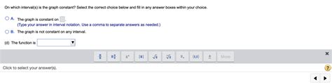Solved Using The Given Graph Of The Function F Find The