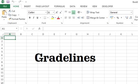 Cara Menghilangkan Garis Pada Lembar Kerja Microsoft Excel Warung