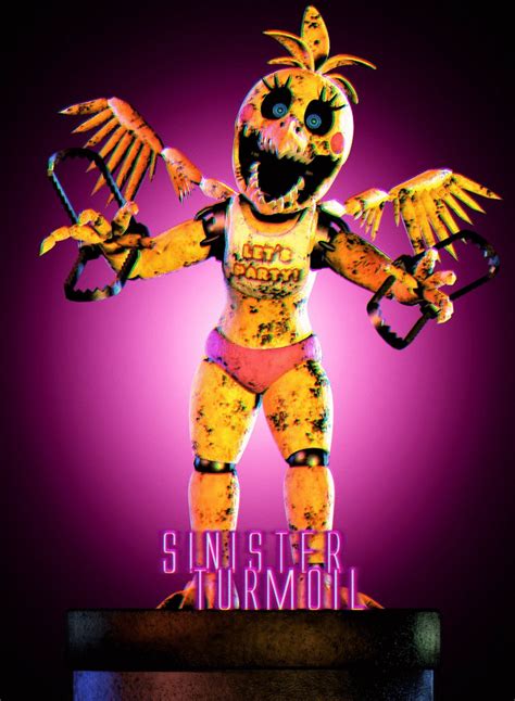 Sinister Prototype Chica By Bloodydoesedits On Deviantart