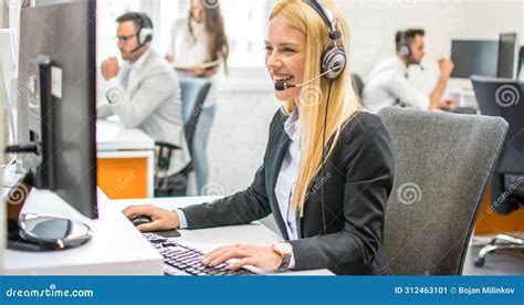 Female Dispatcher In Formalwear Working In Customer Service Office