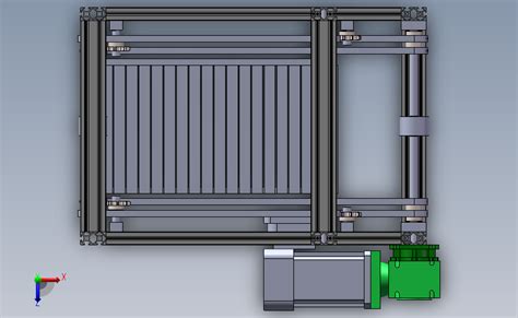 Z型连续提升机solidworks 2015模型图纸下载 懒石网