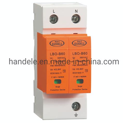 60ka 440v Surge Protective Device Thunder Protector Spd Surge