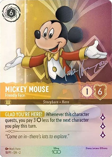 Genie Powers Unleashed Alternate Art Disney100 Promos Disney