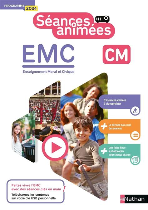Séances Animées Emc Cm Guide Des Séances 37 Séances Animées