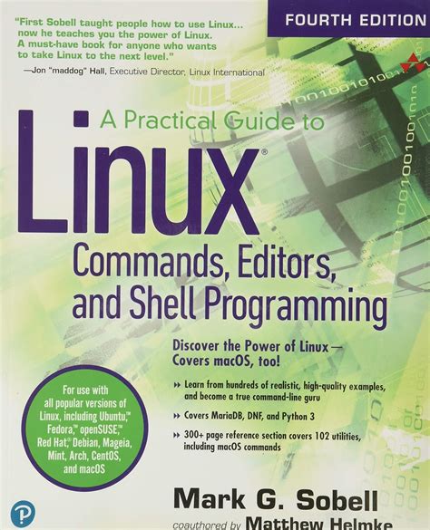 practical guide to linux commands editors and shell programming a sobell mark helmke