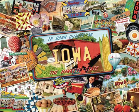 Iowa 1000 Pieces Hart Puzzles Puzzle Warehouse