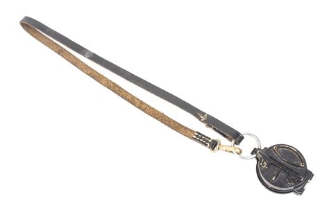Early Compass With Lanyard Marked R Fuess Fjm44