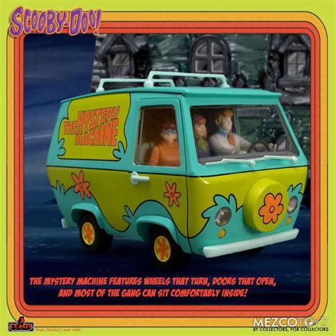 Action Figures Scooby Doo 5 Points Mezco a Gangue Mistério Vilões