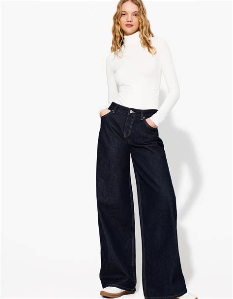 Long Sleeve High Neck Bodysuit Women Bershka
