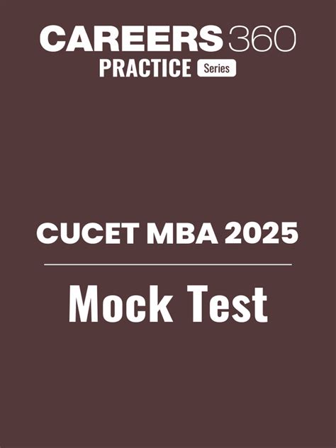 Cucet Mba 2025 Mock Test With Solutions Pdf 1741708367721 Pdf Division Mathematics