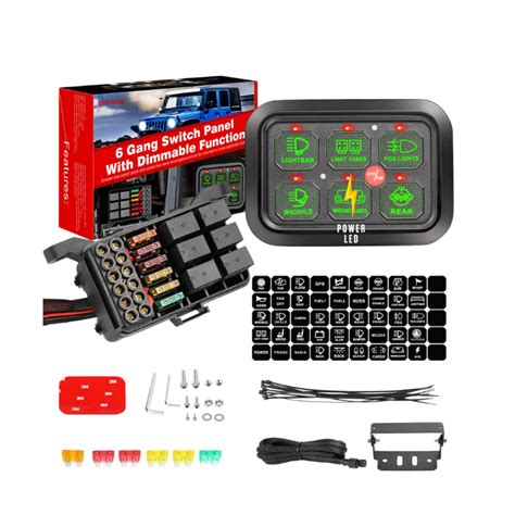 Switch Panel Adventurer 6 Canales