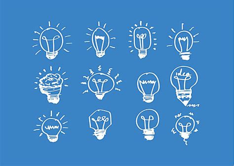 Concept Of Idea Inspired Bulb Shape Shape Intelligence Isolated Vector