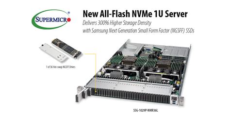 Supermicro Unveils New All Flash 1u Server That Delivers 300 Better