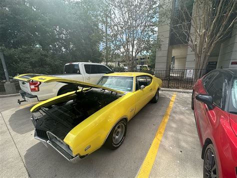 1968 Oldsmobile Cutlass S Coupe Yellow Rwd Automatic For Sale