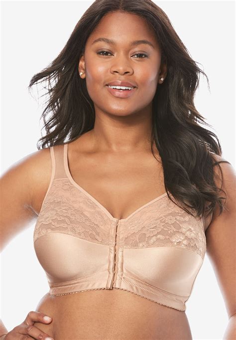 Easy Enhancer® Front Close Wireless Bra Catherines