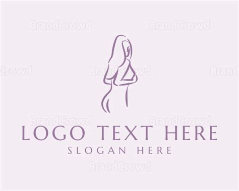 Purple Adult Nude Logo Brandcrowd Logo Maker