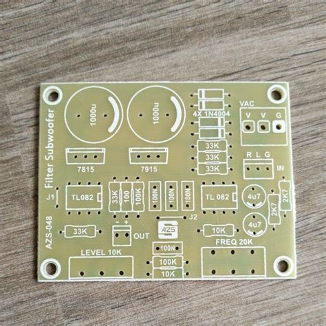 Jual Pcb Filter Subwoofer Fb4 Shopee Indonesia
