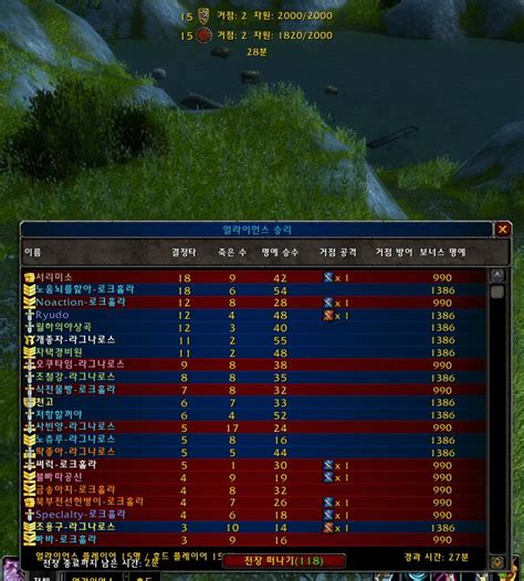 월드 오브 워크래프트 인벤 얼라 아라시승리 이게 몇일만이냐 와우 인벤 클래식 투기장and전장 게시판