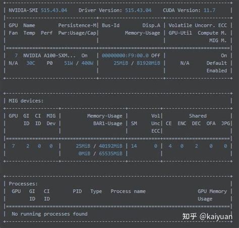 Mig Gpu简介与a100 Mig实践详解 知乎