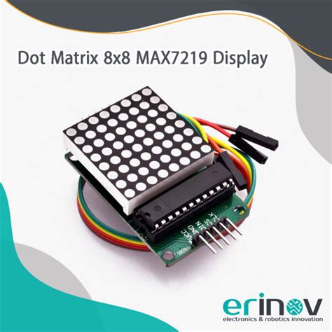 Dot Matrix 8x8 Max7219 Display Erinov