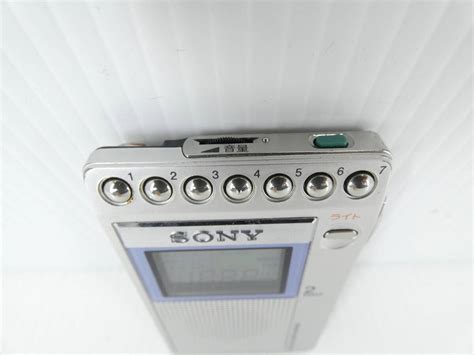 Yahooオークション Sony ワイドfm対応 Fmamポケットラジオ Icf R3