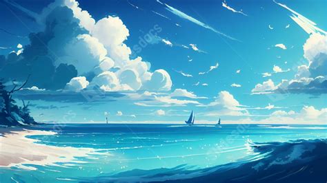 Sea Sailing Blue Powerpoint Background For Free Download Slidesdocs