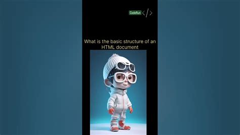 Html Tutorial 4 Basic Structure Of Html Document Html Coding Javascript Html5 Htmlcss