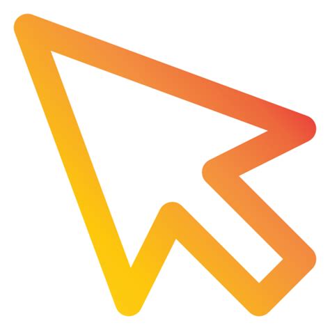 Cursor Generic Gradient Icon