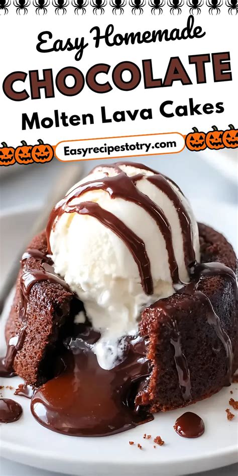 The Best Chocolate Molten Lava Cakes Recipe Easy Recipes