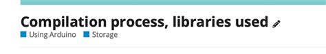 Compilation Process Libraries Used IDE 2 X Arduino Forum