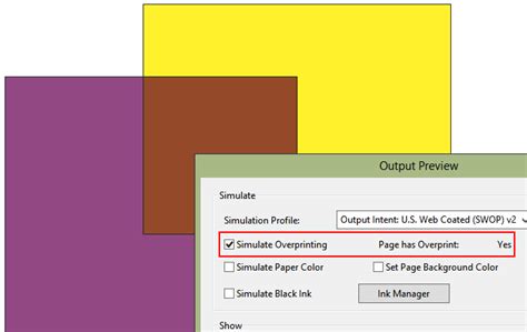 Simulate Overprints Corel CONNECT X6 CorelDRAW Graphics Suite X6 CorelDRAW Community