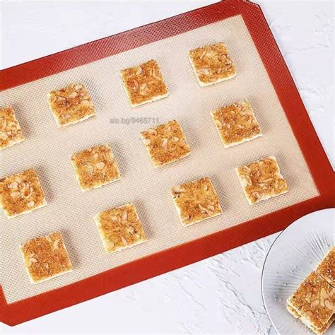 Силиконова подложка за печене за многократна употреба Съдове Сервизи Прибори Кърджа