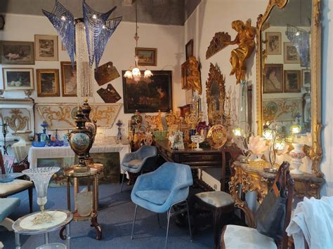 The Impressive And Unique Paris Flea Market Editorial Stock Image