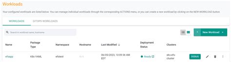 Learn Kop Deploy Efs Workload Rafay Product Documentation