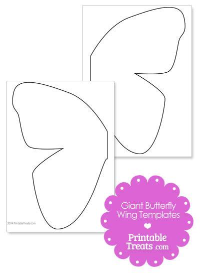 Printable Giant Butterfly Wings Template Giant Paper Butterfly
