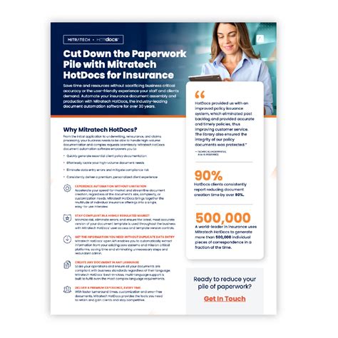 Insurance Document Automation With Hotdocs